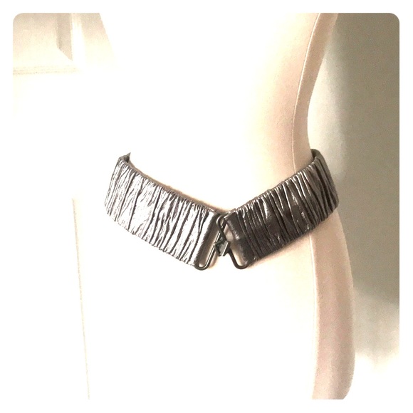 Accessories | Metallic Silver Belt | Poshmark